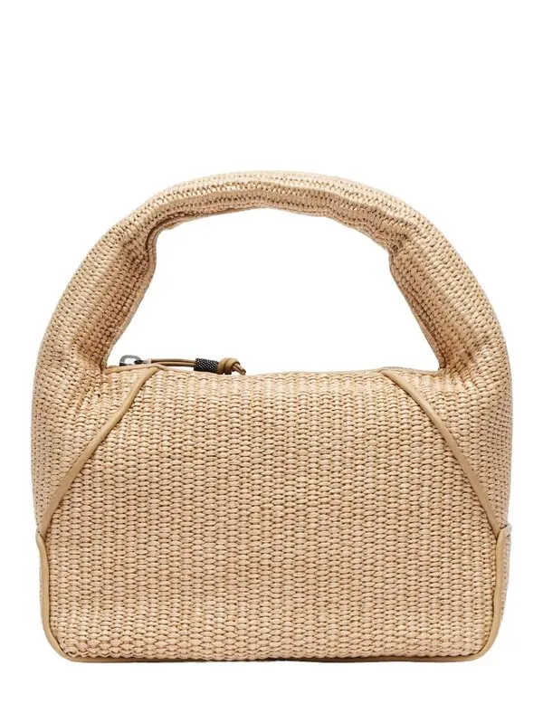 Brunello Cucinelli Essence Monili Small Tote - Beige