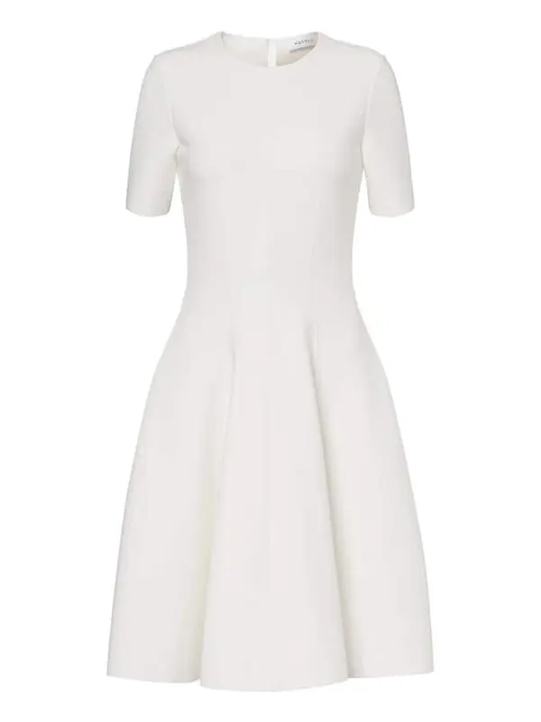Alexander McQueen Jersey Minidress - White