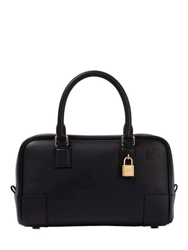 Loewe Amazona 23 Leather Tote - Black