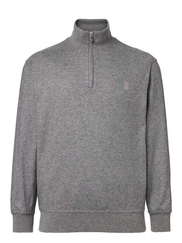 Brunello Cucinelli Cashmere Sweater - Grey