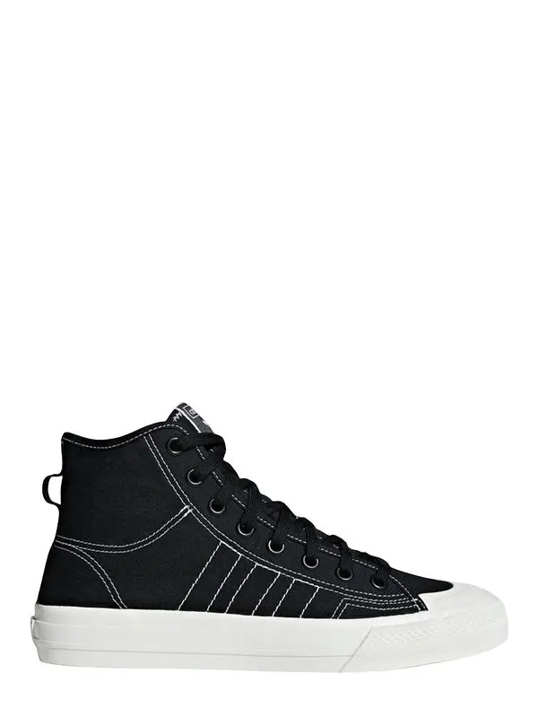 Adidas Nizza Rf Hi High-top Sneaker - Core Black/cloud White/off White