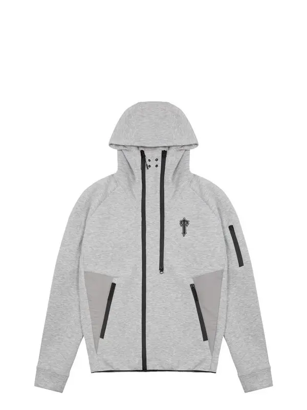 Trapstar Irongate Ninja Fleece Track Top - Marl Grey