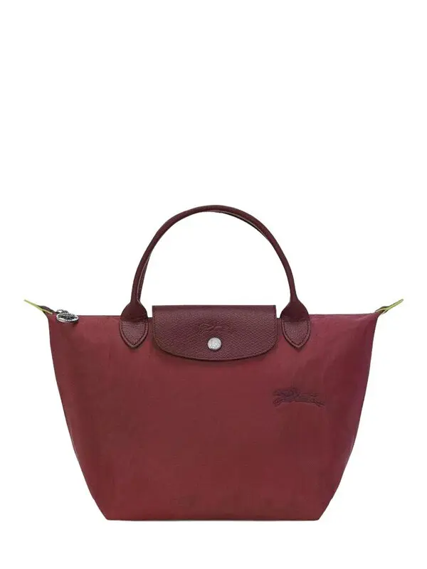 Longchamp Le Pliage Green Tote Bag - Red