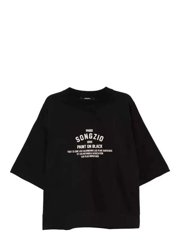 SONGZIO Paint On T-shirt - Black