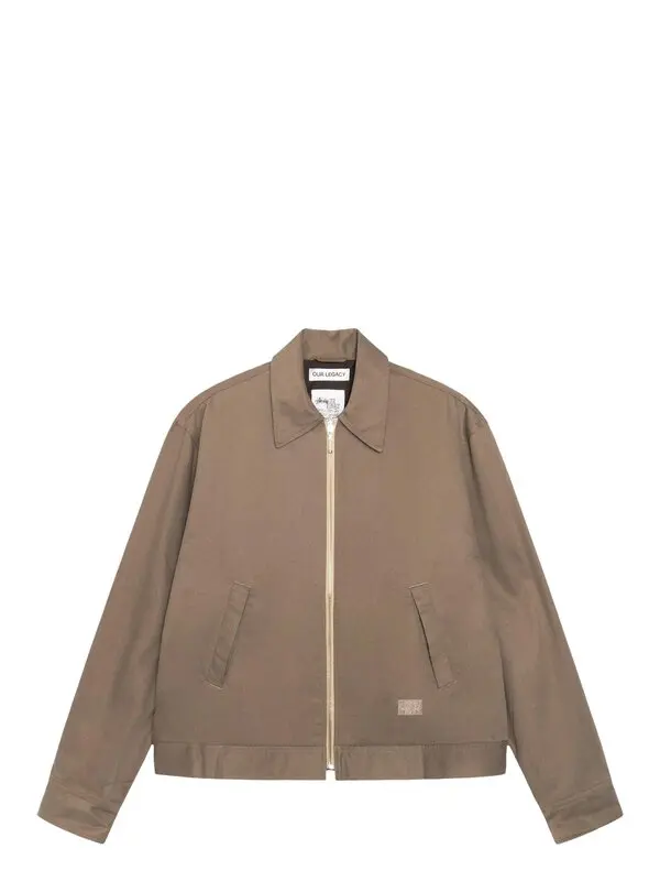 StÜssy X Our Legacy Work Shop Blouson Jacket - Tan