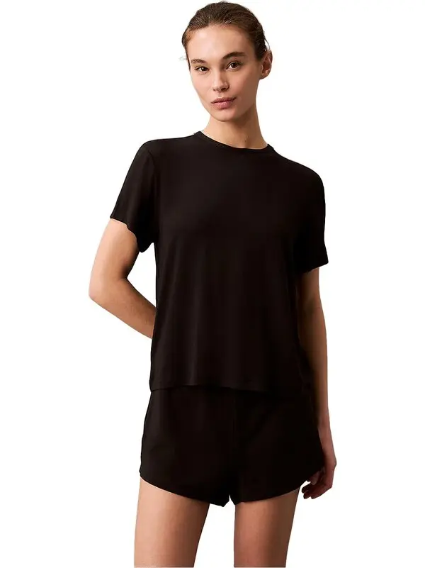 Calvin Klein Ultra Soft Modal Relaxed T-shirt - Black