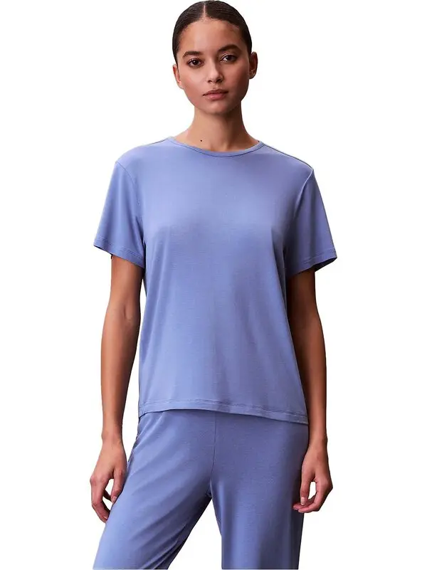 Calvin Klein Ultra Soft Modal Relaxed T-shirt - Blue Tulip
