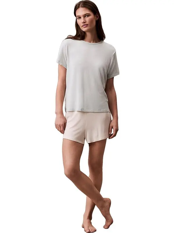Calvin Klein Ultra Soft Modal Relaxed T-shirt - Sky Grey