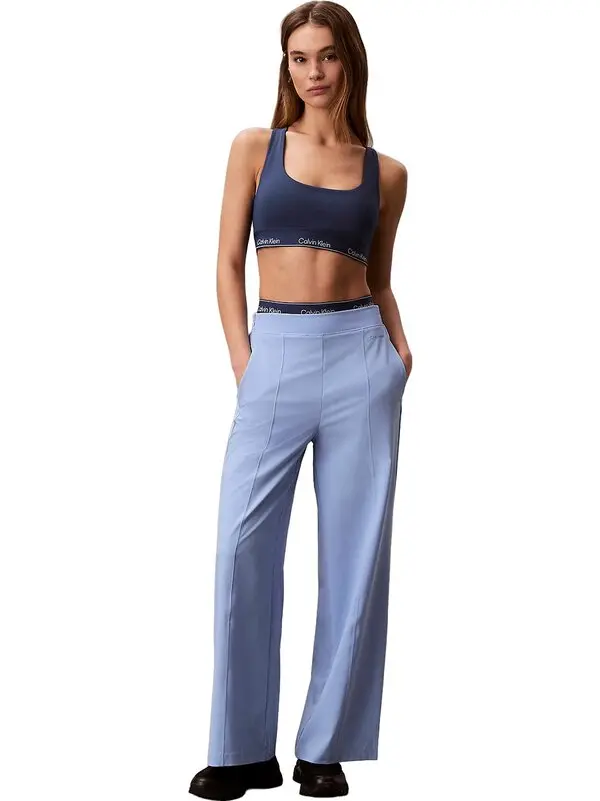 Calvin Klein Active Commute Wide Leg Pants - Frozen Fjord