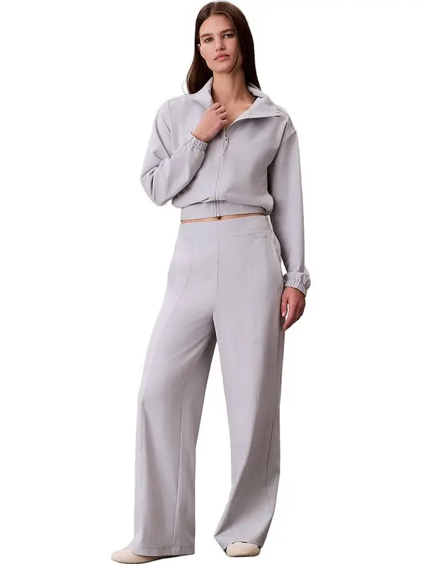 Calvin Klein Active Commute Wide Leg Pants - Harbor Mist