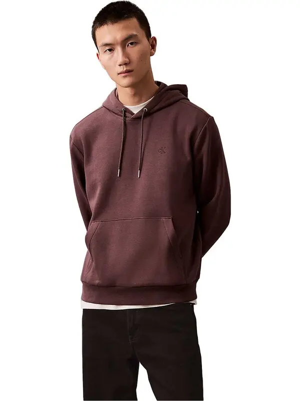 Calvin Klein Archive Logo Fleece Hoodie - Raisin