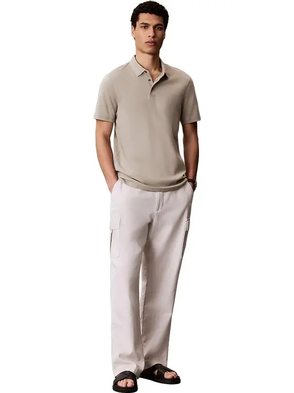 Calvin Klein Supima Cotton Classic Polo Shirt - Shadow