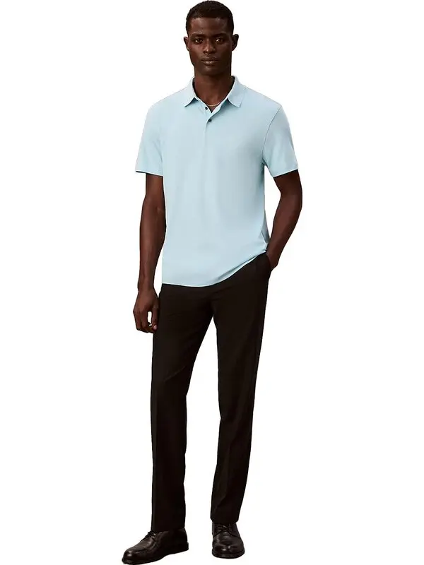 Calvin Klein Supima Cotton Classic Polo Shirt - Stratosphere