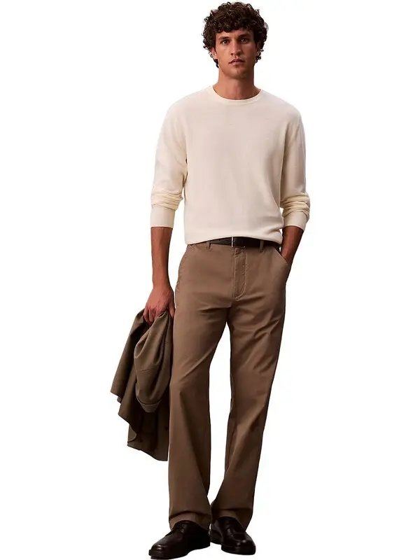 Calvin Klein 90s Straight Pants - Taupe Tone