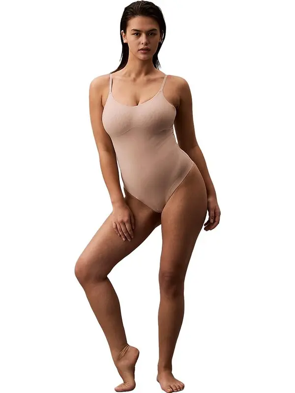 Calvin Klein Mesh Bodysuit - Cedar