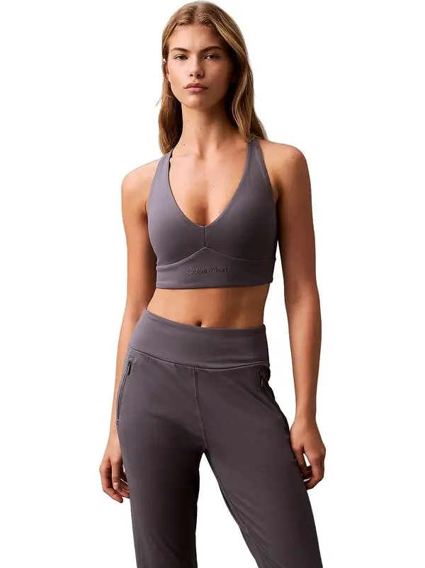 Calvin Klein Soft Stretch Sport Bra - Denim