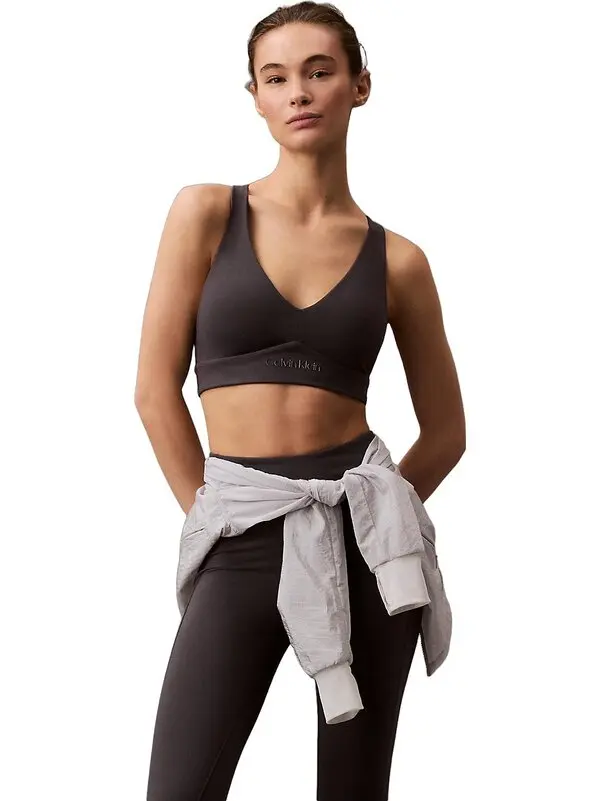 Calvin Klein Soft Stretch Sport Bra - Forged Iron