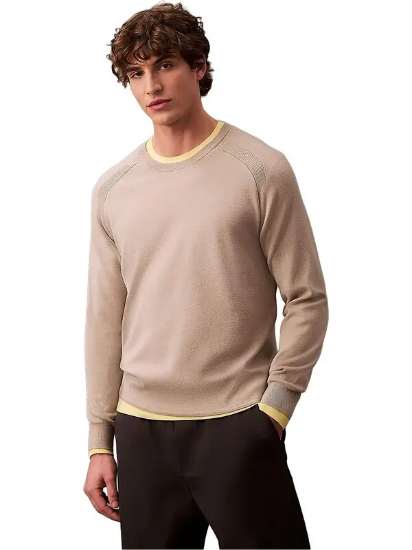 Calvin Klein Crewneck Sweater - Vintage Khaki