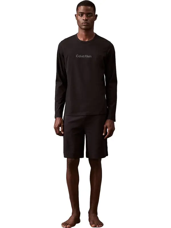 Calvin Klein Terry Lounge Shorts - Black