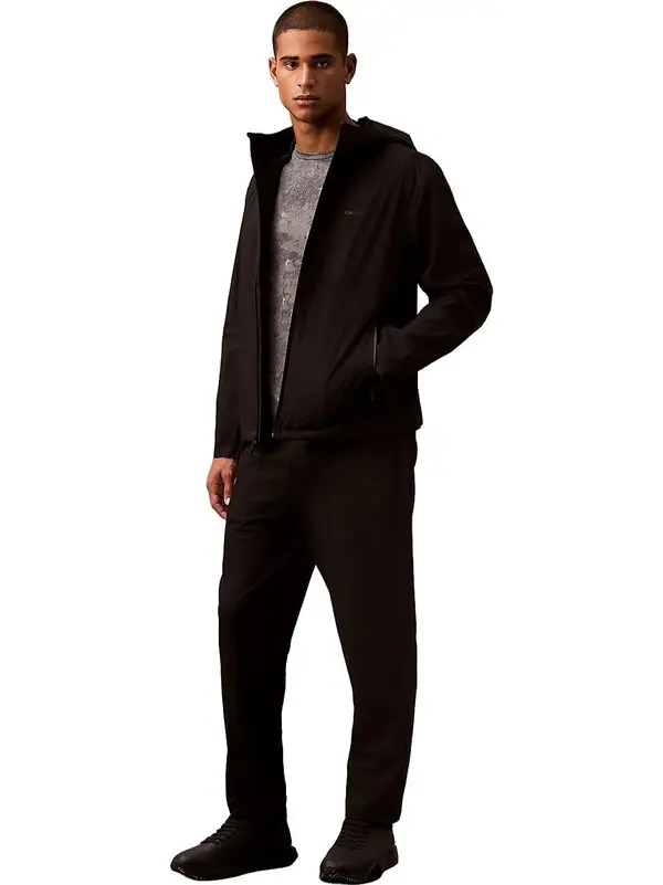 Calvin Klein Water Resistant Rain Jacket - Black Beauty