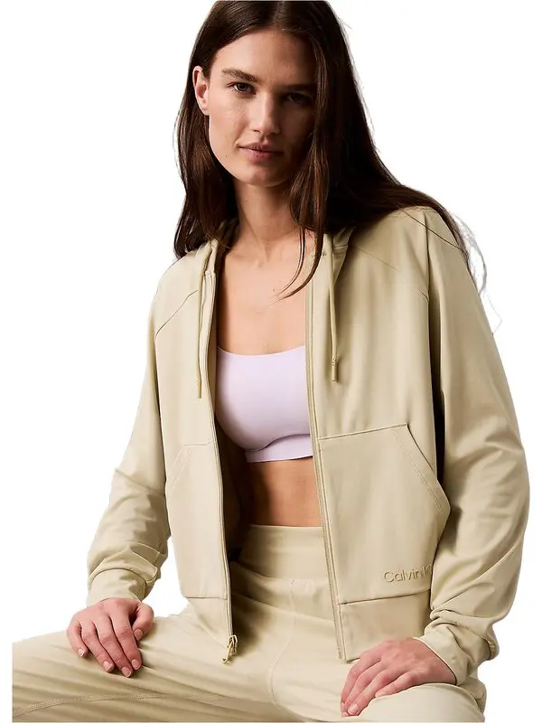 Calvin Klein Soft Stretch Sport Hoodie - Jasmine