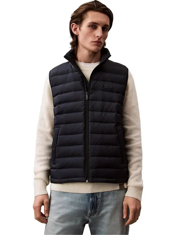 Calvin Klein Nylon Puffer Vest - Dark Sapphire