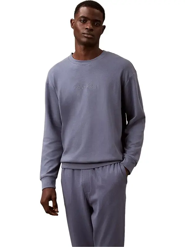 Calvin Klein Terry Lounge Sweatshirt - Grisaille