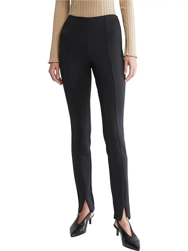 Calvin Klein Technical Knit Skinny Leggings - Black