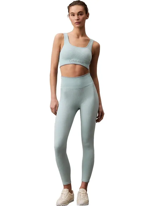 Calvin Klein Rib Sport Leggings - Ether