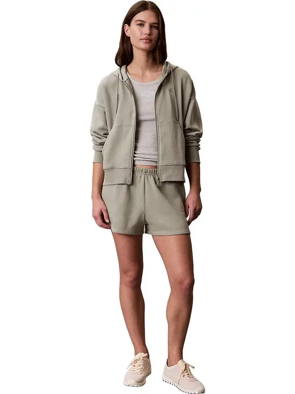 Calvin Klein Archive Logo Fleece Shorts - Shadow
