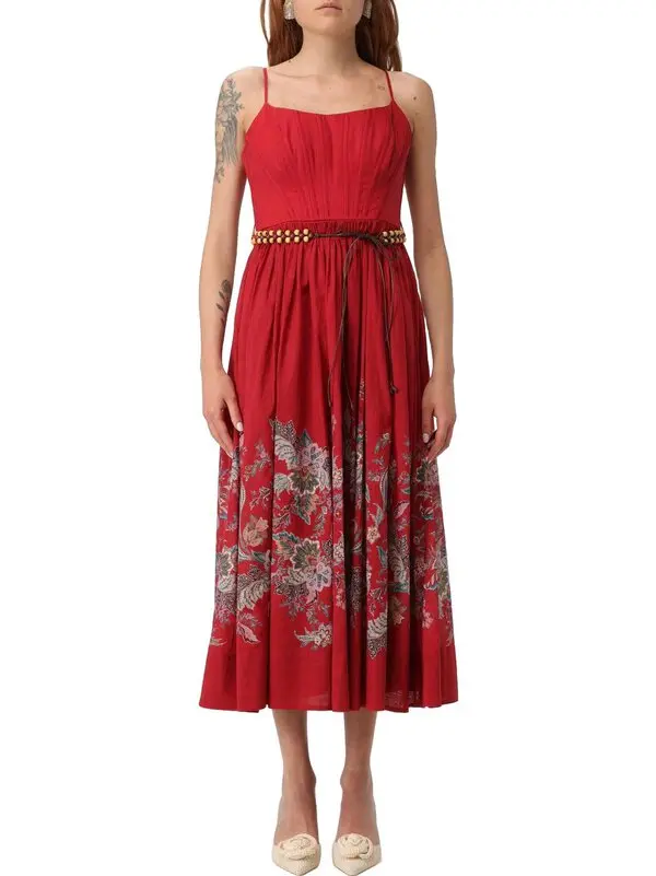 Zimmermann Midi Dress - Red