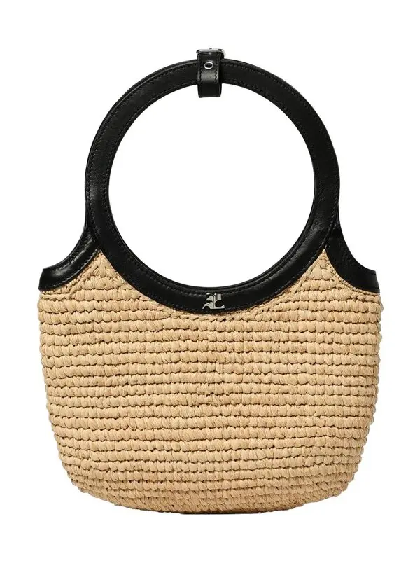 COURREGES Shoulder Bag - Natural