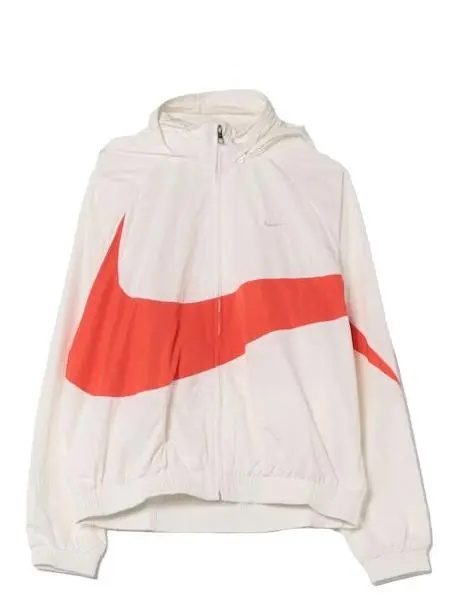 Nike Swoosh Woven Jacket - Sail/picante Red