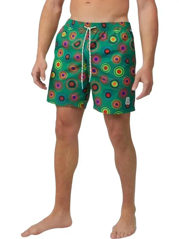 Psycho Bunny Andrew Swim Shorts - Green