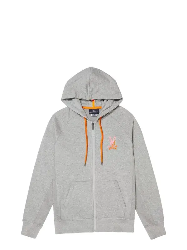 Psycho Bunny Drake Hoodie - Grey