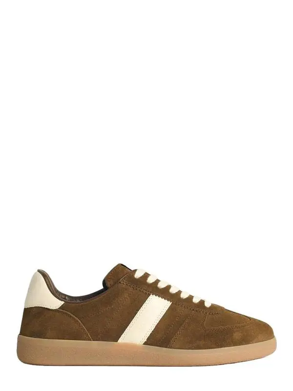TOM FORD Archer Suede Sneakers - Brown