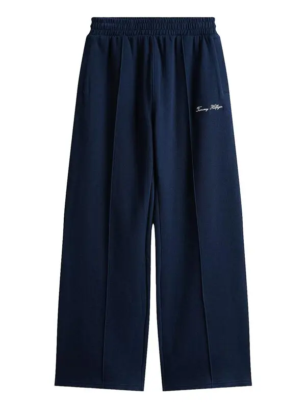 Tommy Hilfiger Script Straight Pique Jogger - Blue