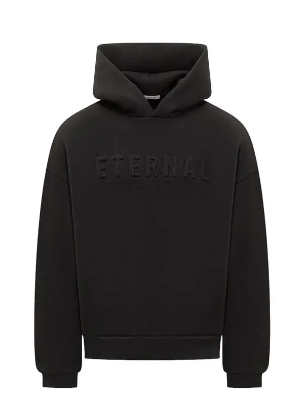 Fear Of God Hooded Sweatshirt - Black