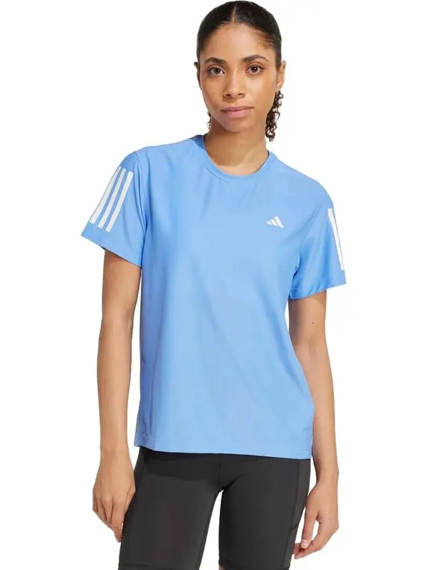 Adidas Own The Run Tee - Blue Fusion
