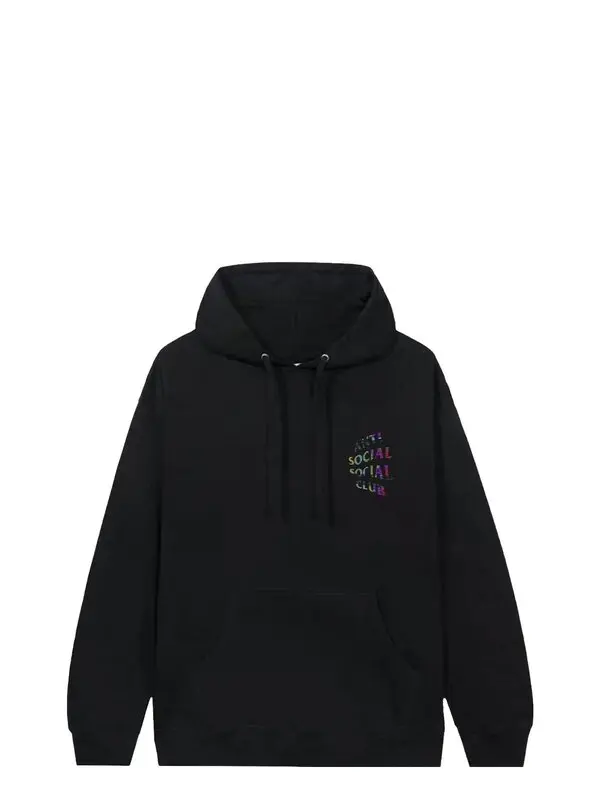 ANTI SOCIAL SOCIAL CLUB Fuzzy Connection Hoodie - Black
