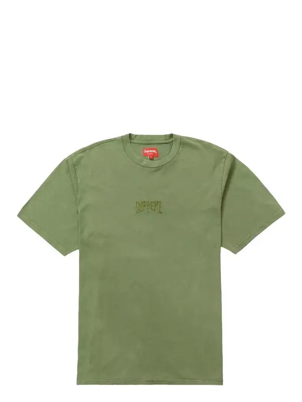 Supreme Acid-wash T-shirt - Green