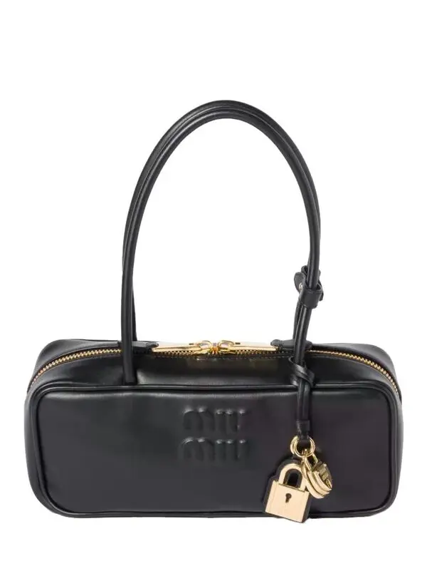 Miu Miu Beau Shoulder Bag - Black