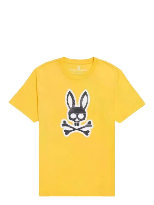 Psycho Bunny Liam T-shirt - Yellow