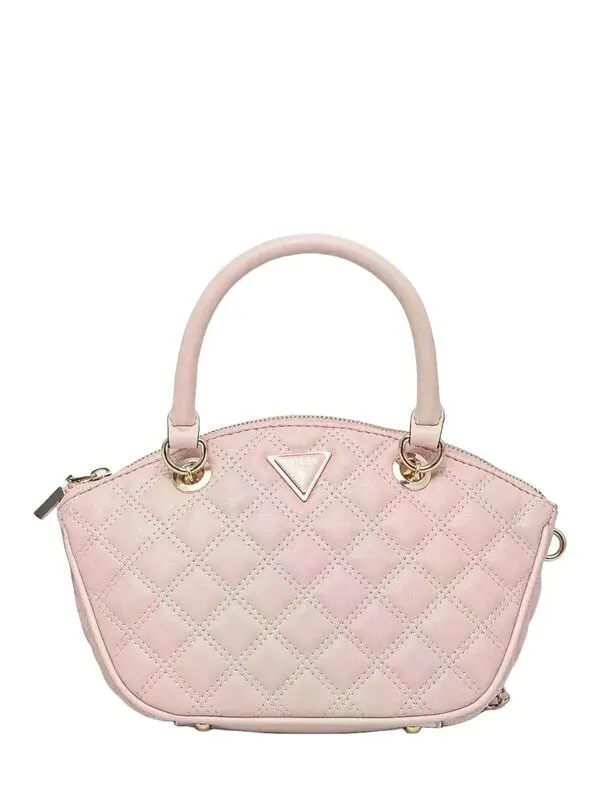 Guess Logo-plaque Crossbody Bag - Pink