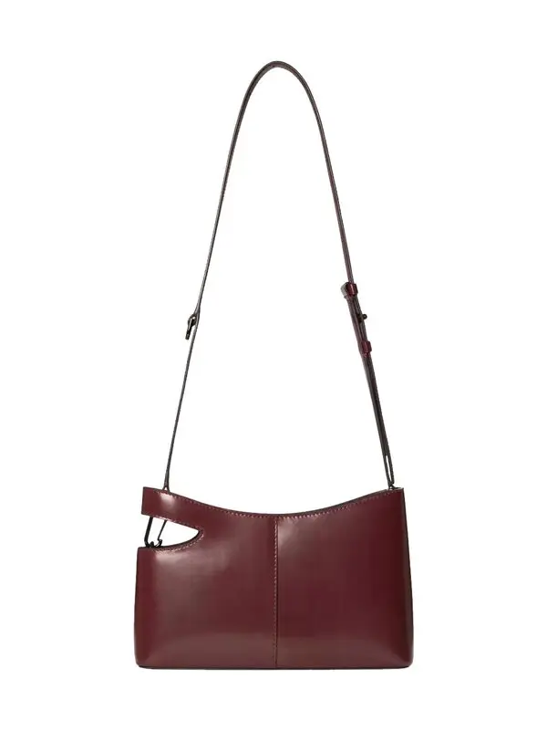 LGN LOUIS GABRIEL NOUCHI Cut-out Leather Shoulder Bag - Red
