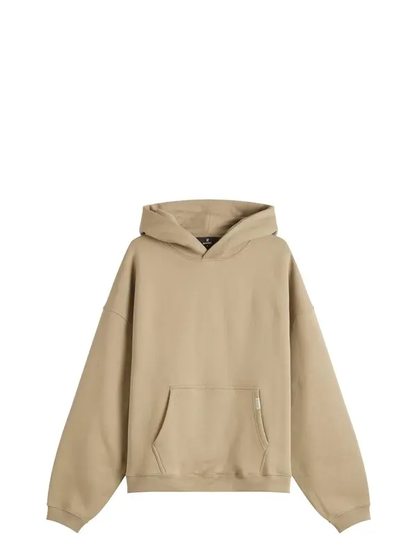 REPRESENT Initial Boxy Hoodie - Dune