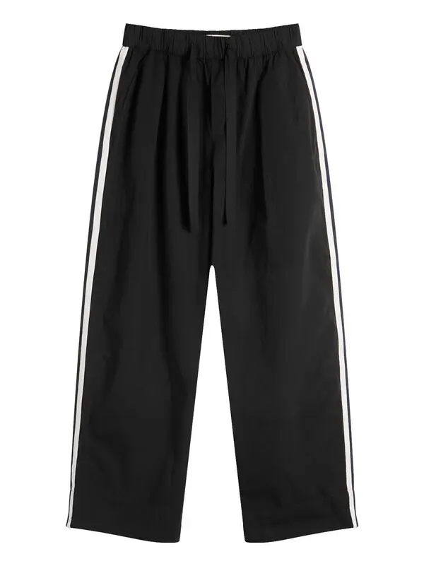 TEKLA Poplin Sleep Pant - All Black