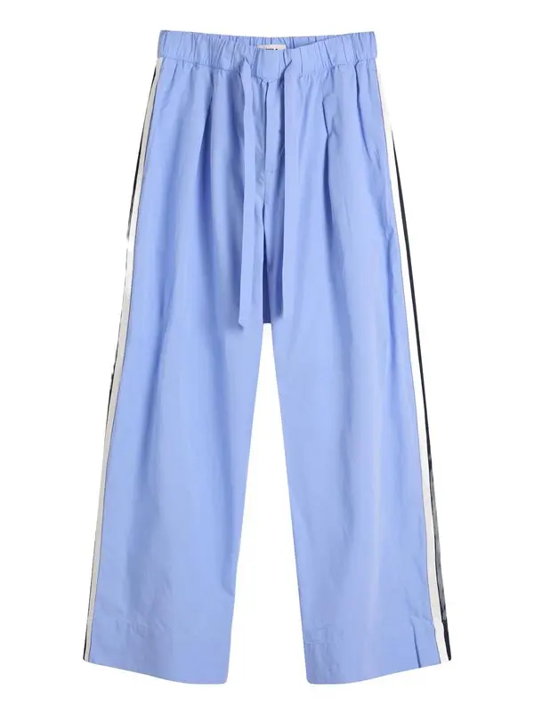 TEKLA Poplin Sleep Pant - Cornflower Blue