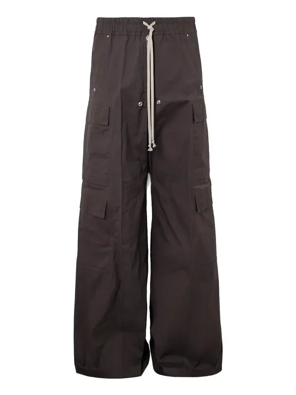 Rick Owens Belas Wide-leg Cargo Trousers - Gray