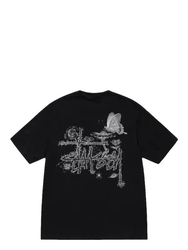 StÜssy In Bloom Tee Shirt - Black